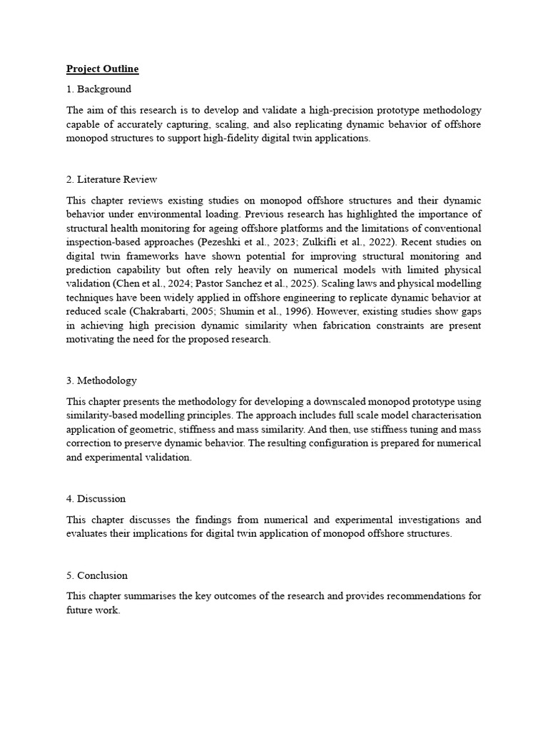 Project Outline | PDF