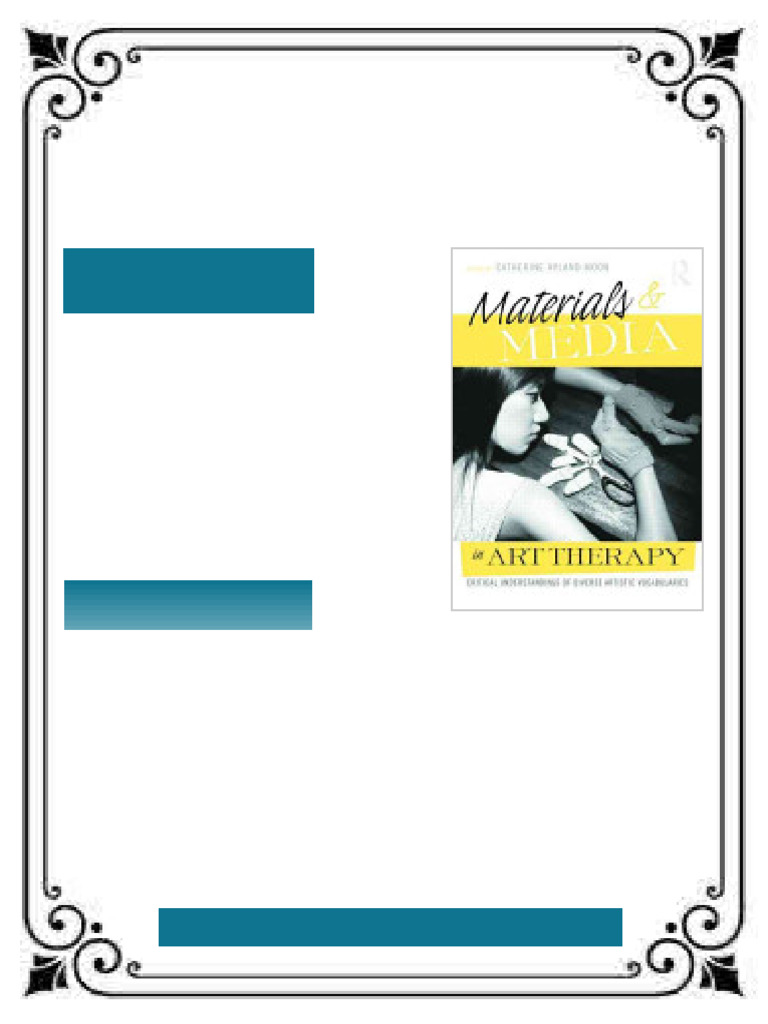 Materials Media in Art Therapy 1st Edition Catherine Hyland Moon Ebook ...