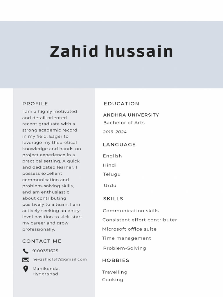 White Simple Student Cv Resume_20251231_113307_0000 | PDF