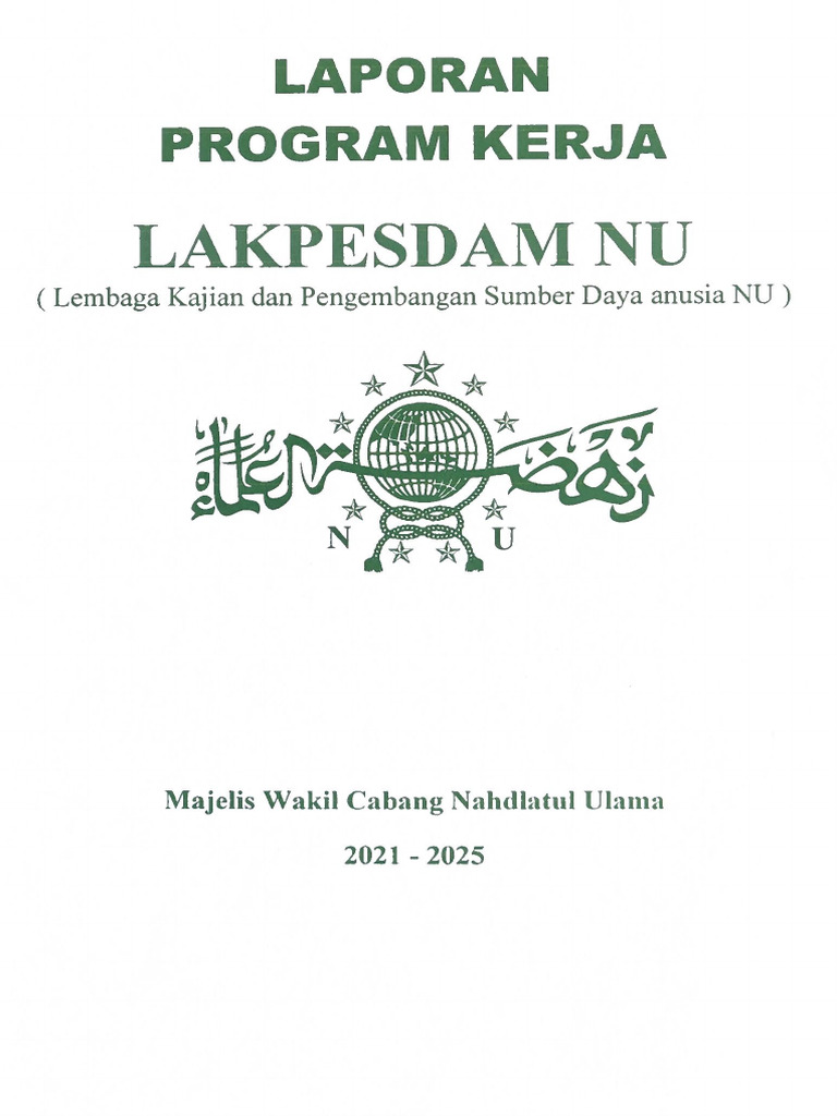 13. Laporan Program LAKPESDAM | PDF
