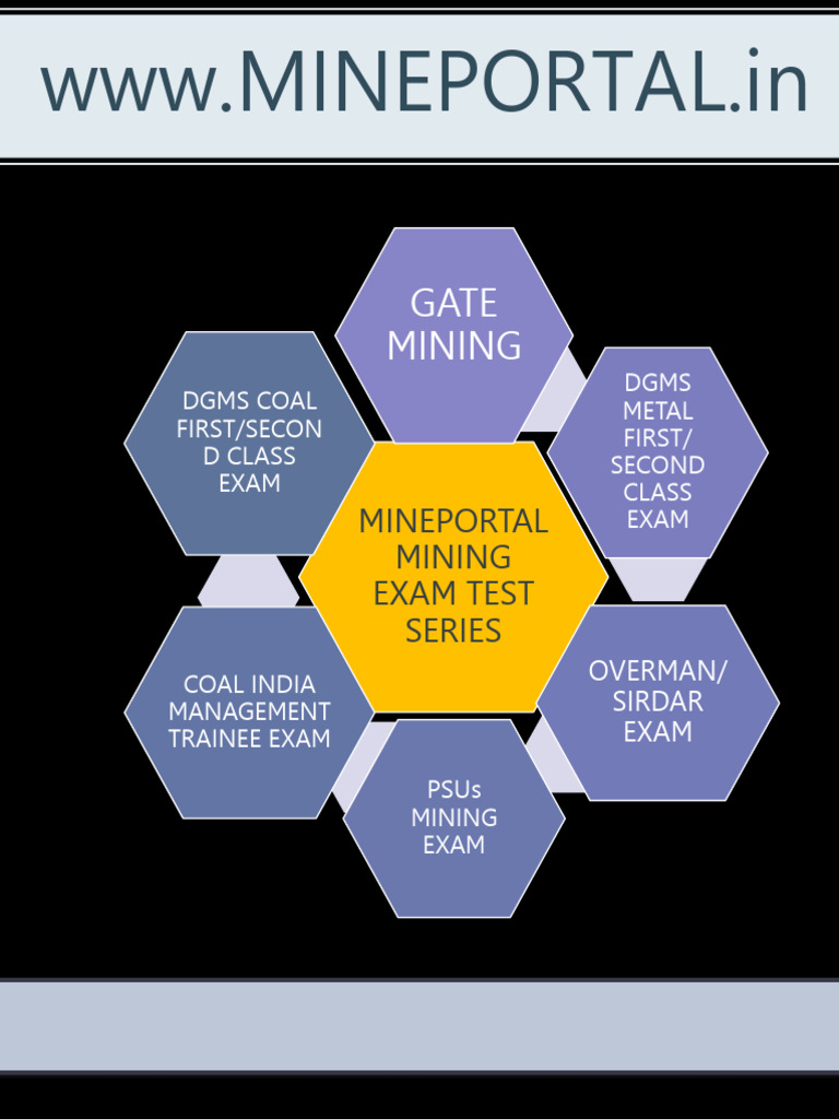 Mining Exam Preparation Resources | PDF | Physical Chemistry | Physical ...