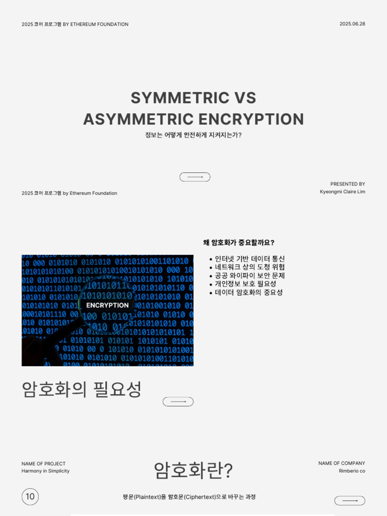 Symmetric vs Asymmetric Encryption | PDF