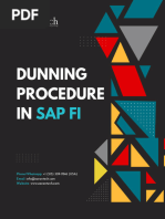 Dunning Process Configuration in SAP | PDF