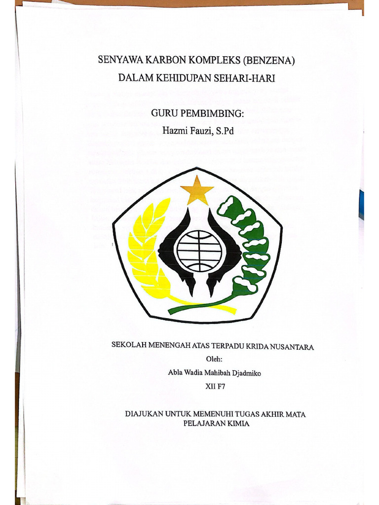 Abla Wadia Mahibah XII F7 | PDF