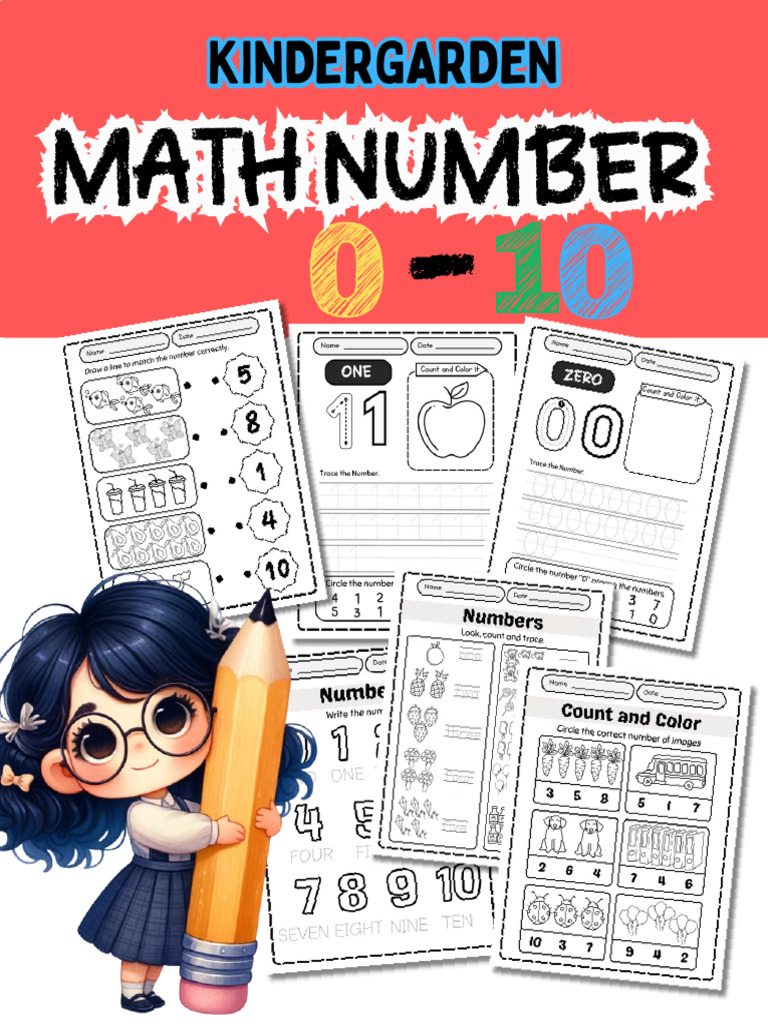 Math Number Math Number: Kindergarden Kindergarden | PDF