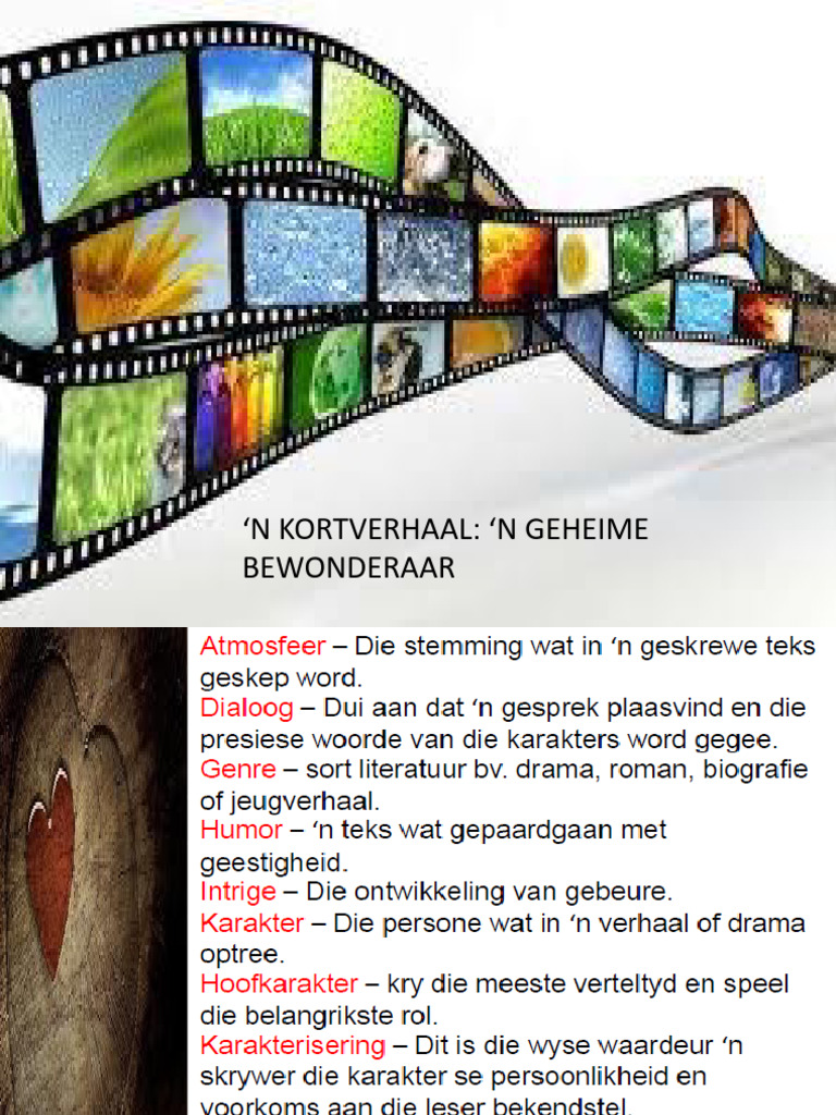 Afr Fal Graad 10 Les 16 Lees en Kyk n Kortverhaal Geheime Bewonderaar | PDF