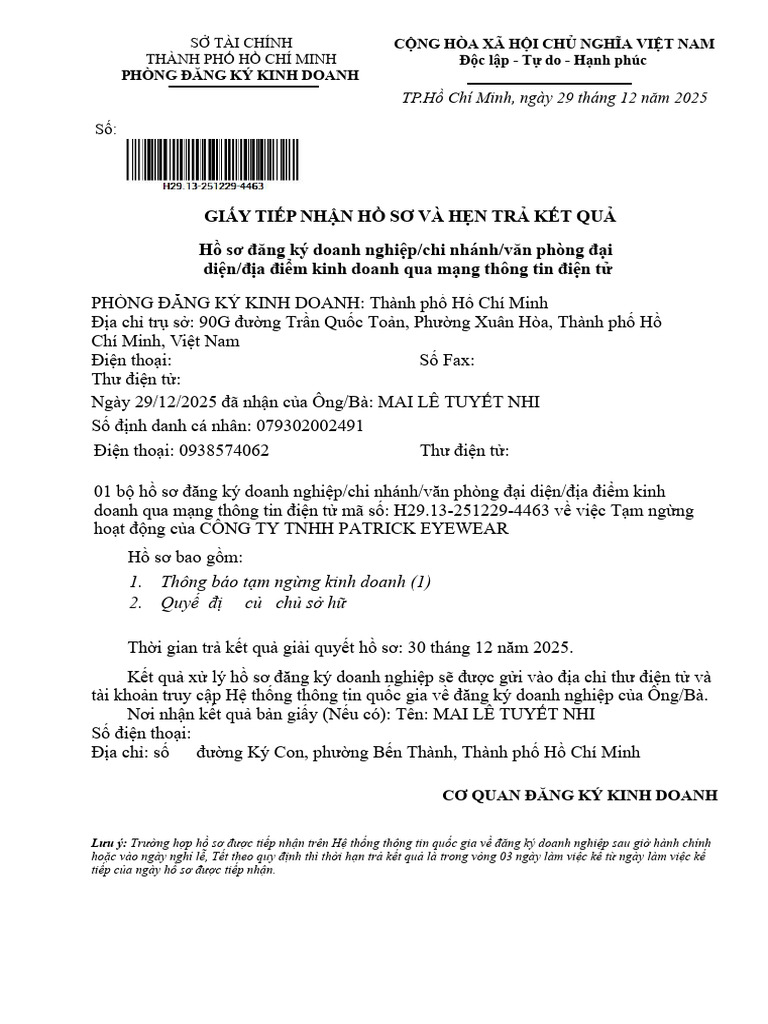Receipt Slip | PDF