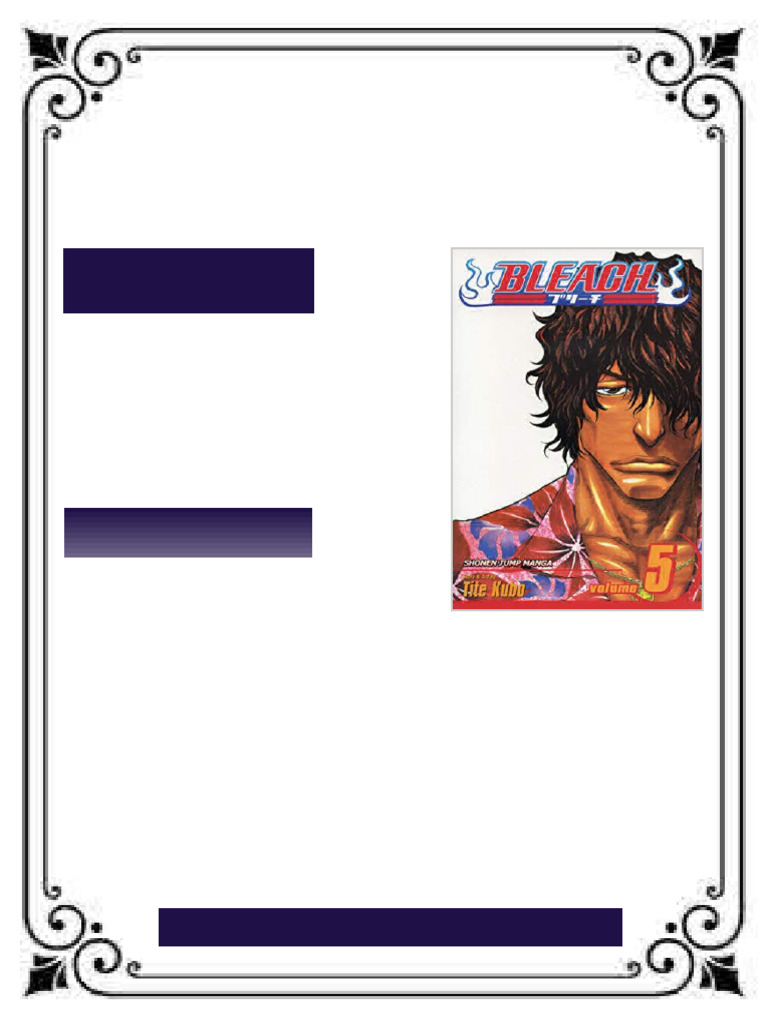 Bleach Vol 5 1st Edition Kubo Ebook Clean Rebuild Edition | PDF