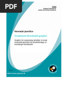Neonatal Jaundice NICE Threshold Graphs | PDF | University College ...