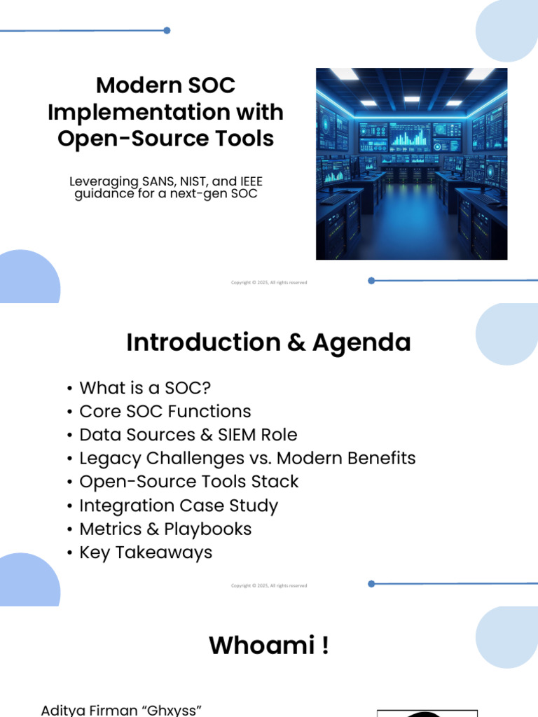 Open-Source SOC Implementation Guide | PDF | Computing | Computer Science