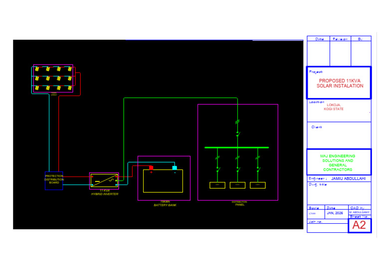 Proposed 11KVA Solar Installation Plan | PDF | Glass Applications ...