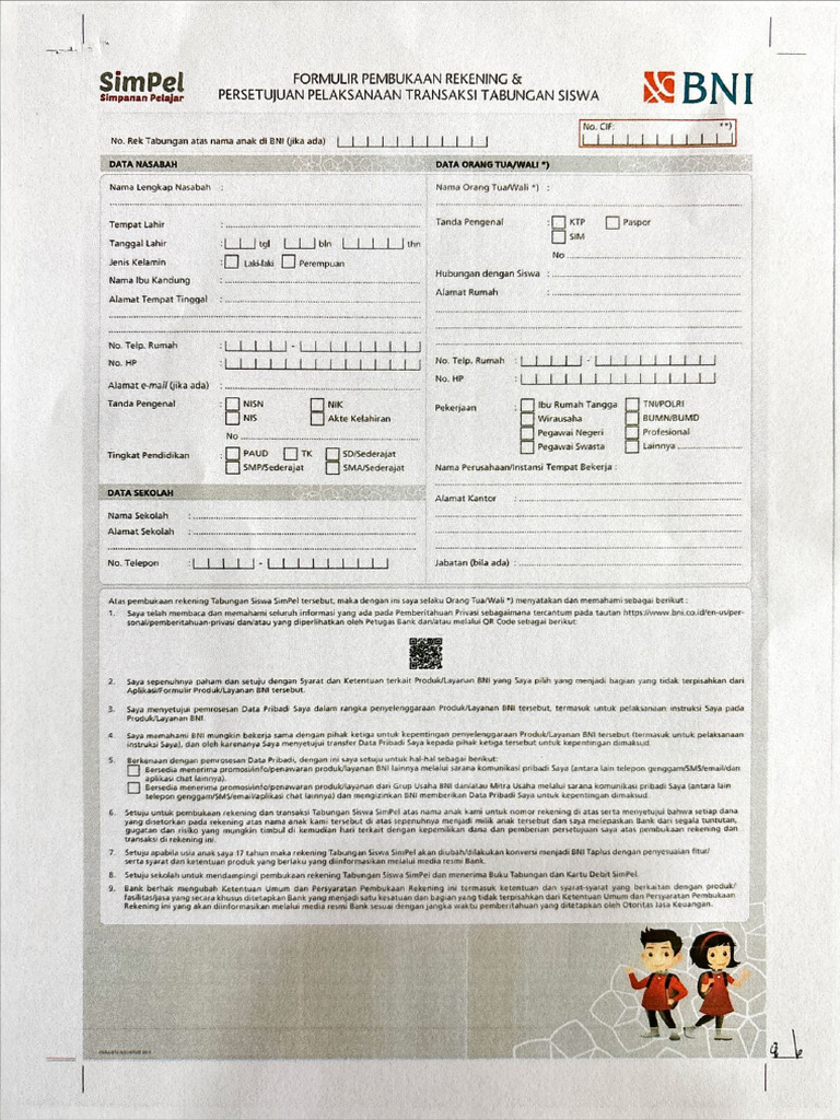 Form Simpel Terbaru | PDF