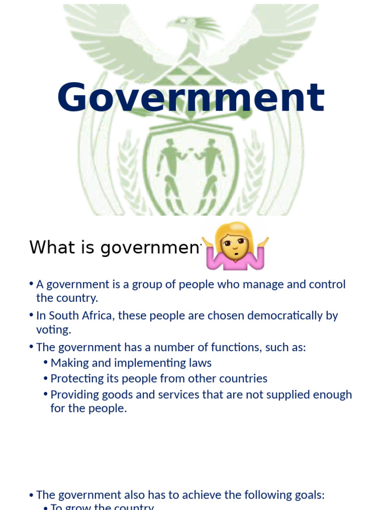 Understanding Government Functions and Roles | PDF