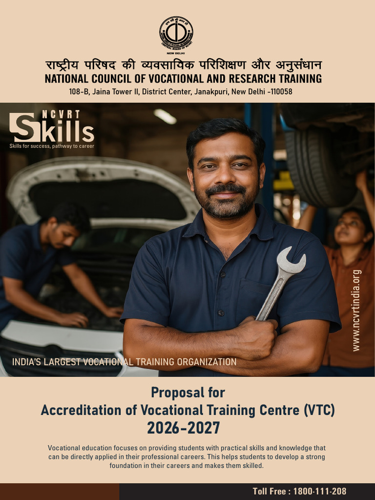 Accreditation Proposal for VTC 2026-2027 | PDF | Vocational Education ...