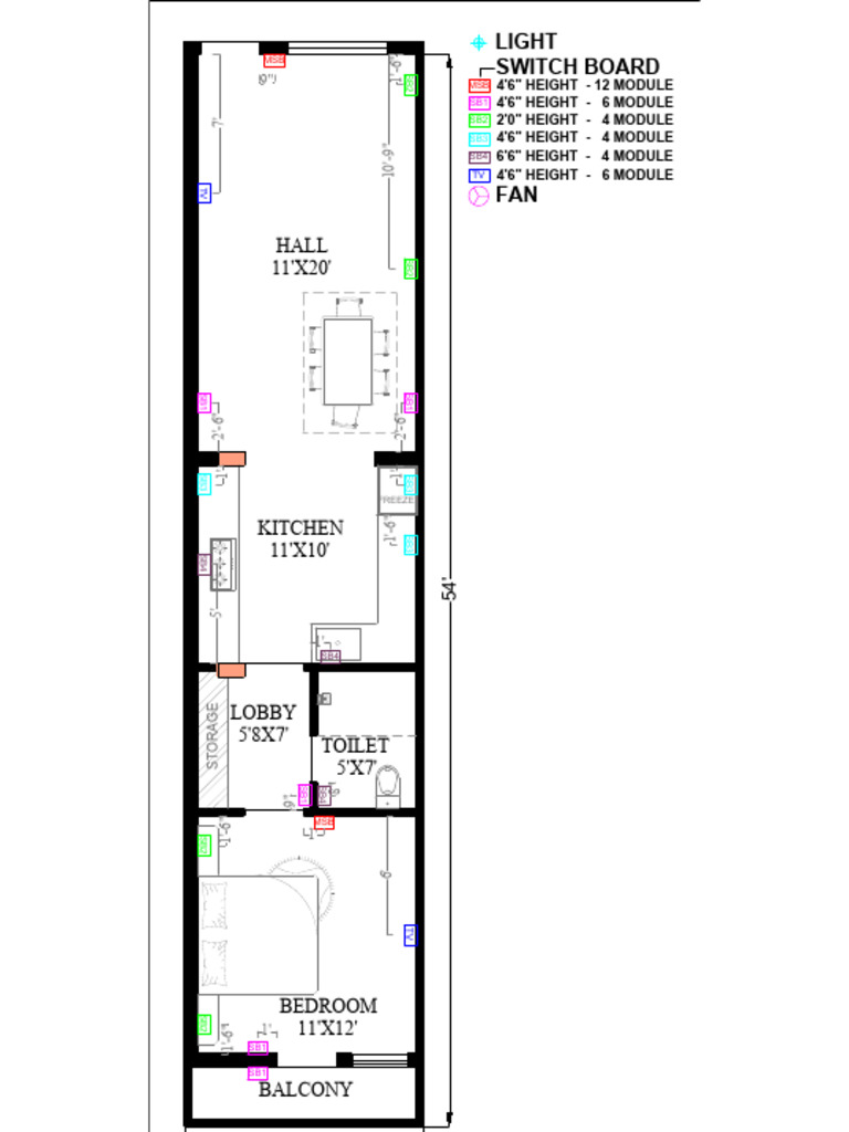 1254 First Floor Electrical-1 | PDF