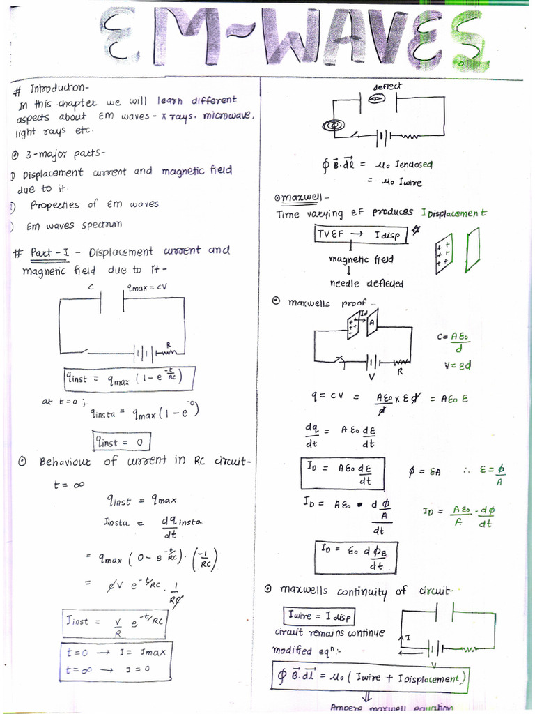 EM- Waves | PDF