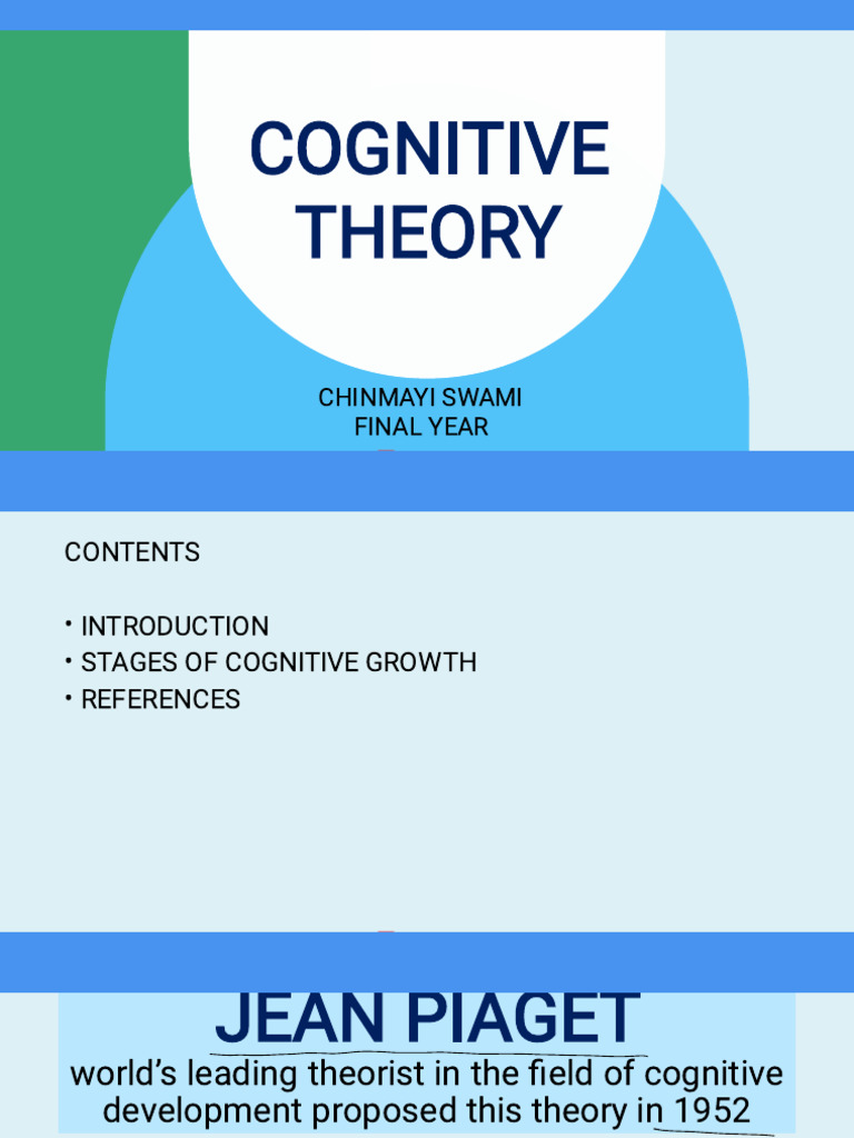 Cognitive Theory | PDF | Schema (Psychology) | Thought