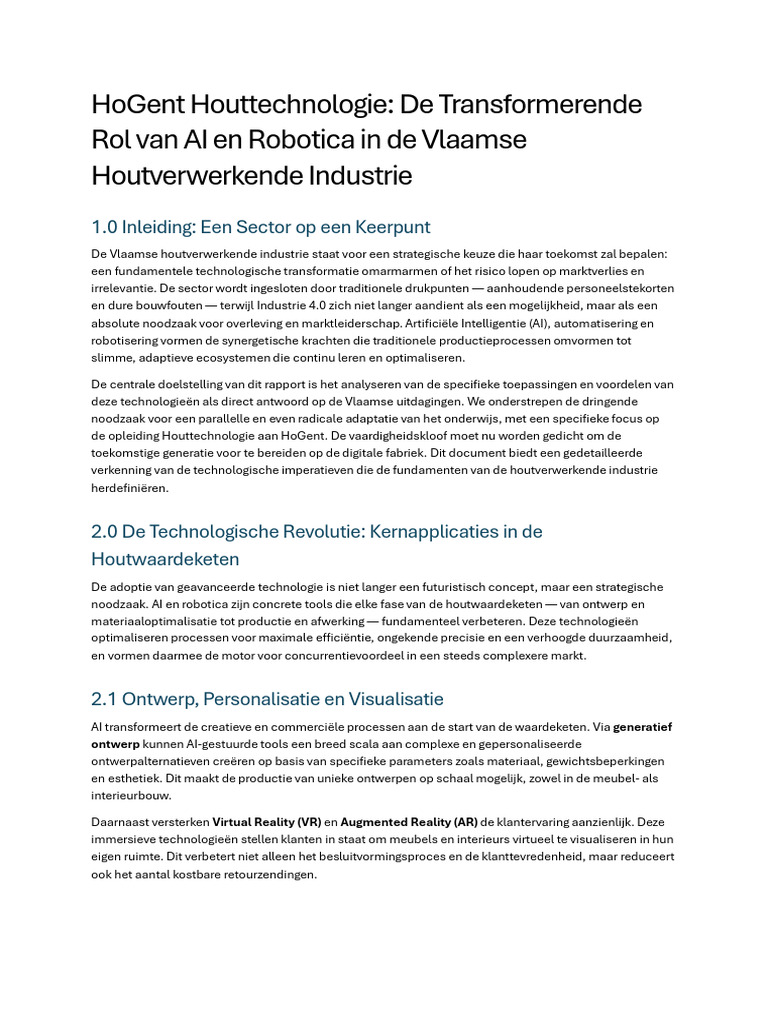 AI Robot Autom Houttech | PDF