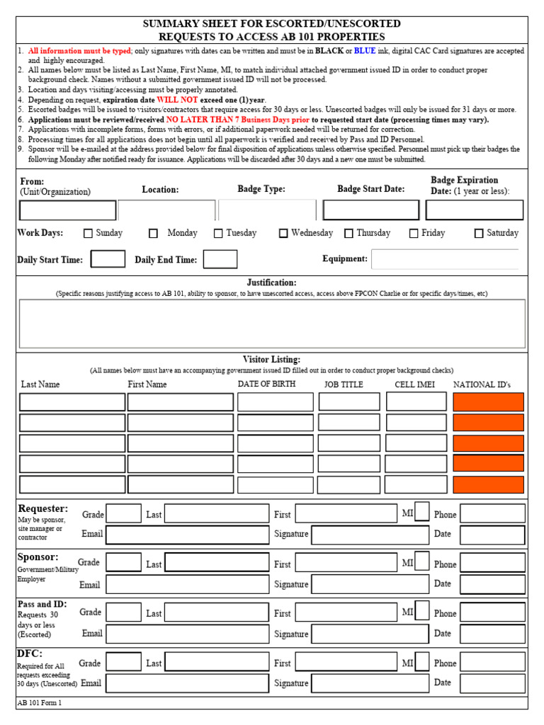 AB 101 Access Request Summary Sheet | PDF | Justice | Crime & Violence