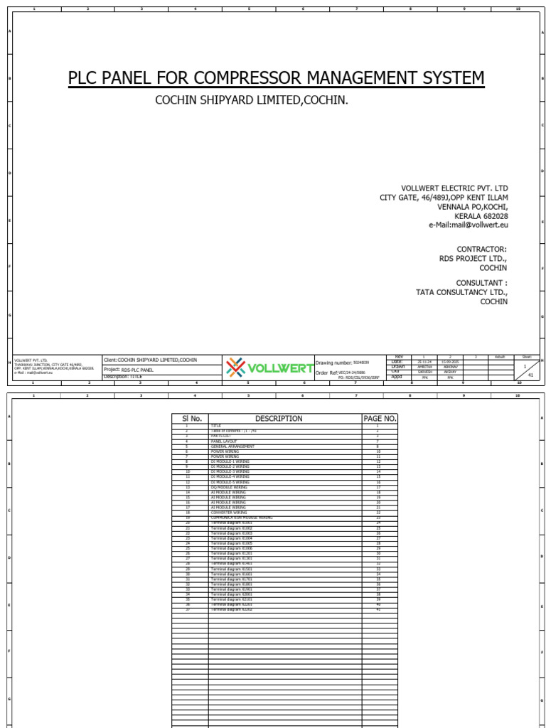 PLC Compressor | PDF | Power Supply | Electronic Engineering