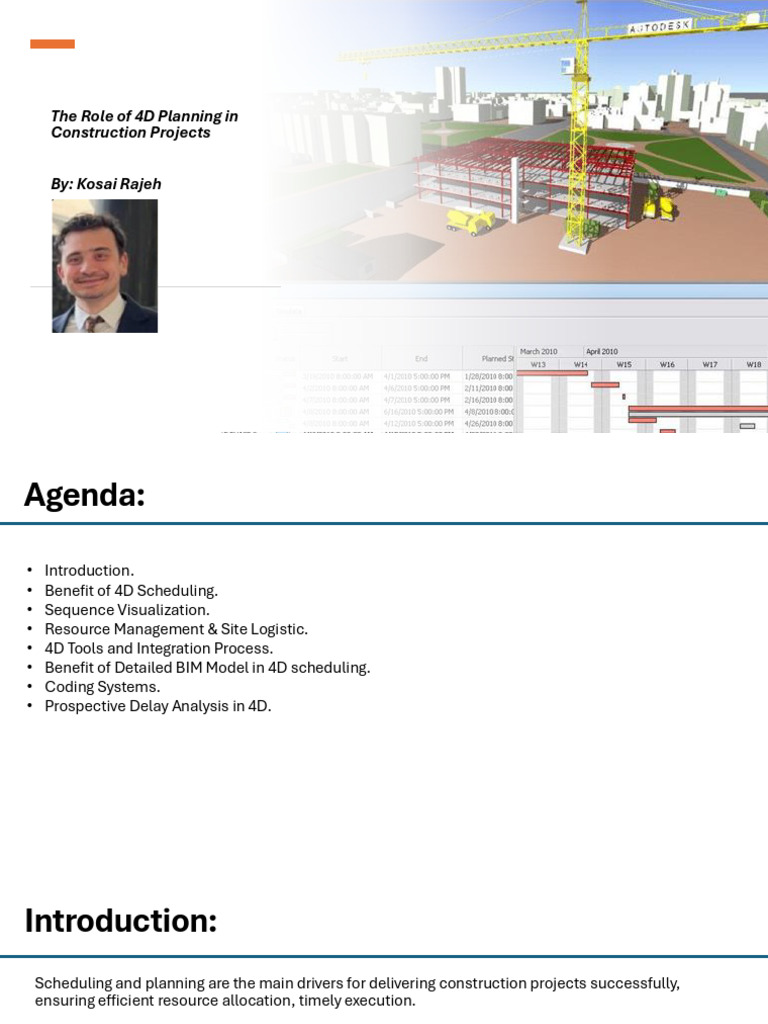 Benefits of 4D Planning in Construction | PDF | Building Information ...