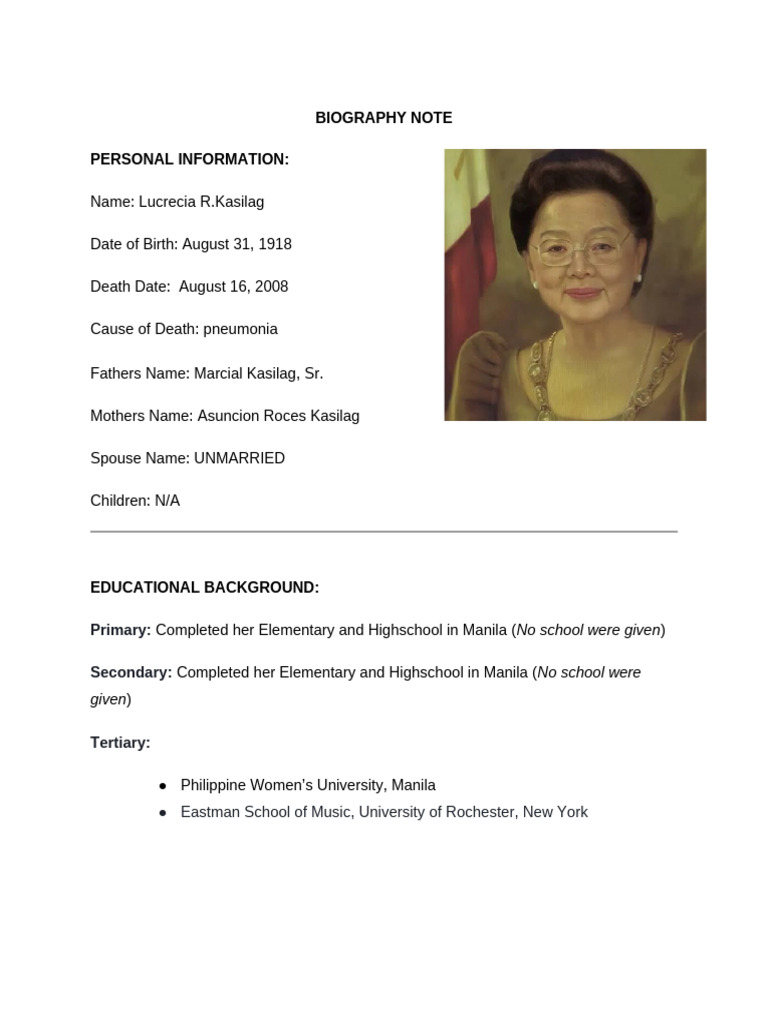 Lucrecia R.kasilag | PDF | Musicology | Entertainment