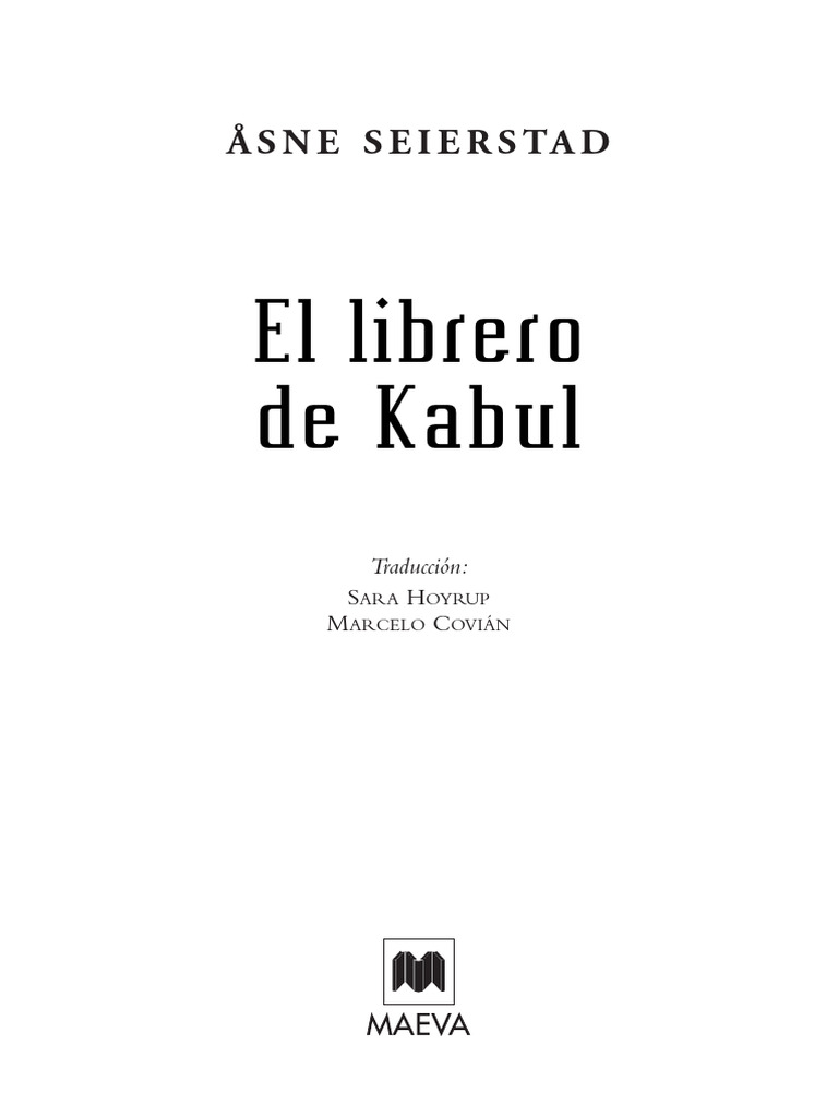 Interiorel Librero de Kabul | PDF | Afganistán | Kabul