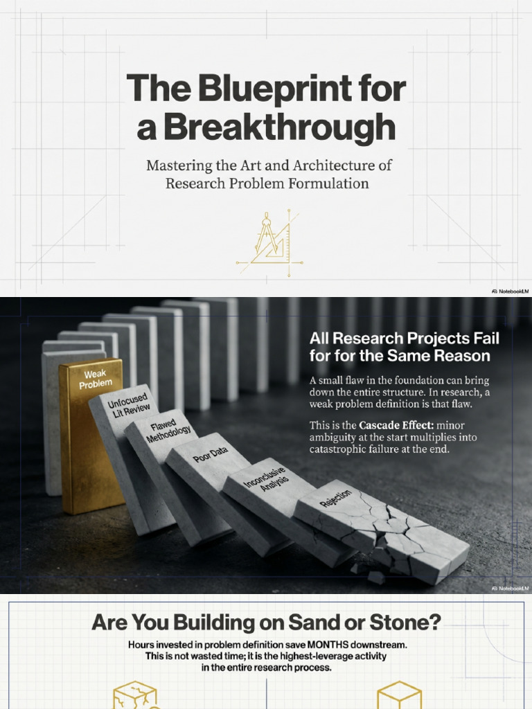 Research Architecture Blueprint | PDF