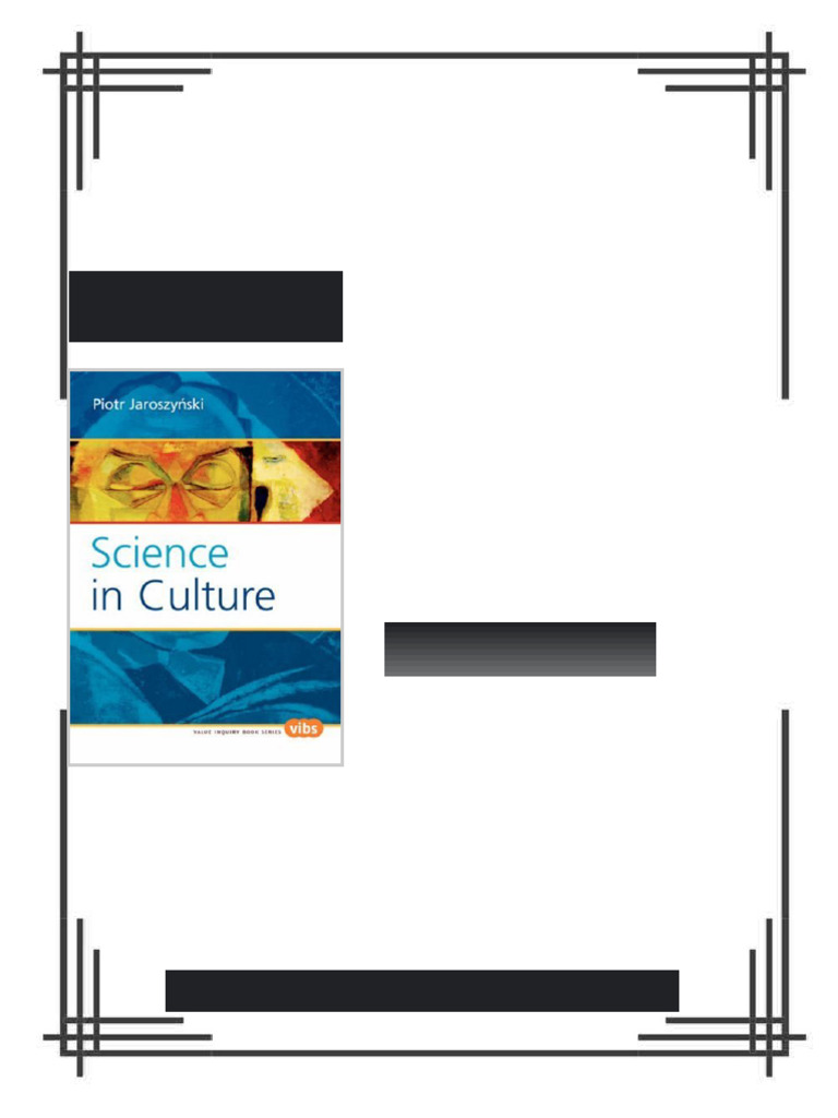Science in Culture Piotr Jaroszynski Ebook Browser-Version | PDF ...