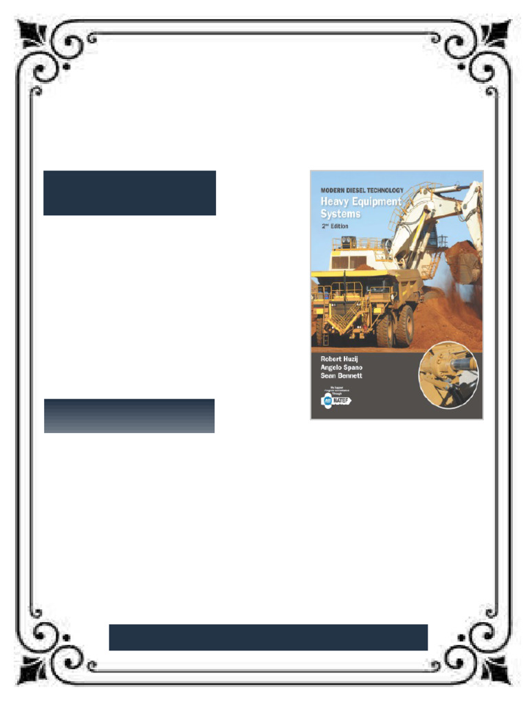 Modern Diesel Technology Heavy Equipment Systems 2d Edition Edition ...