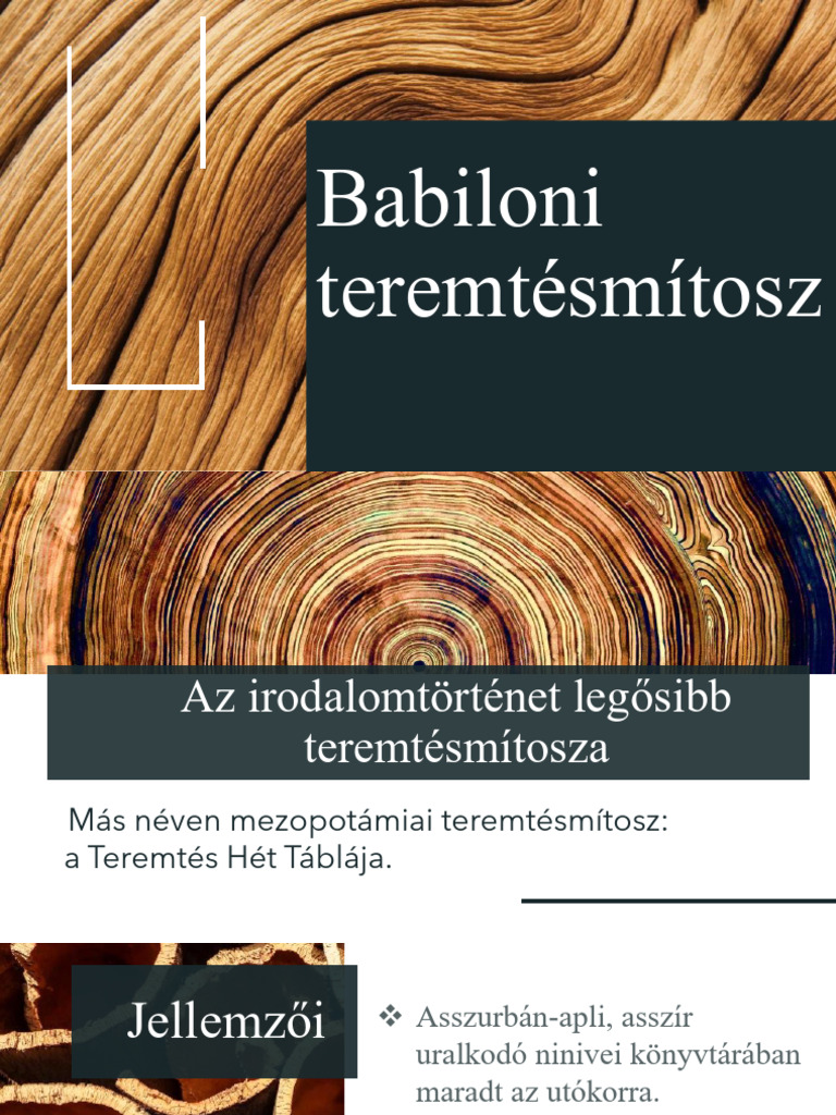 Babiloni teremtésmítosz | PDF