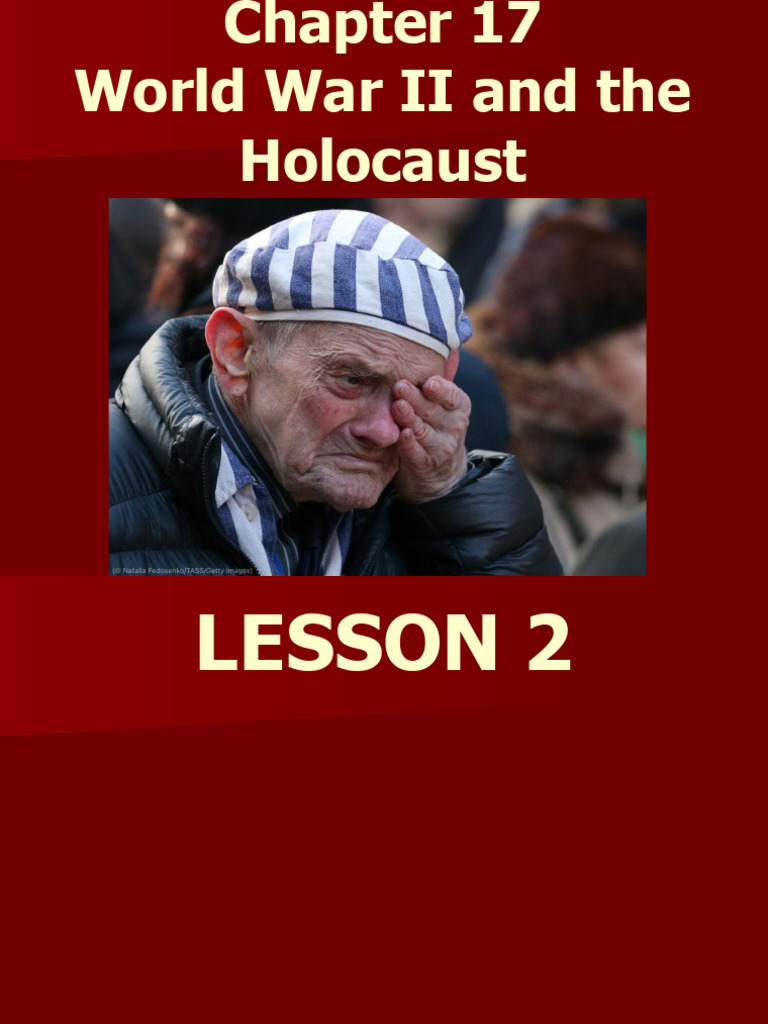 Chapter 17 World War II and The Holocaust Lesson 2 | PDF | World War II ...