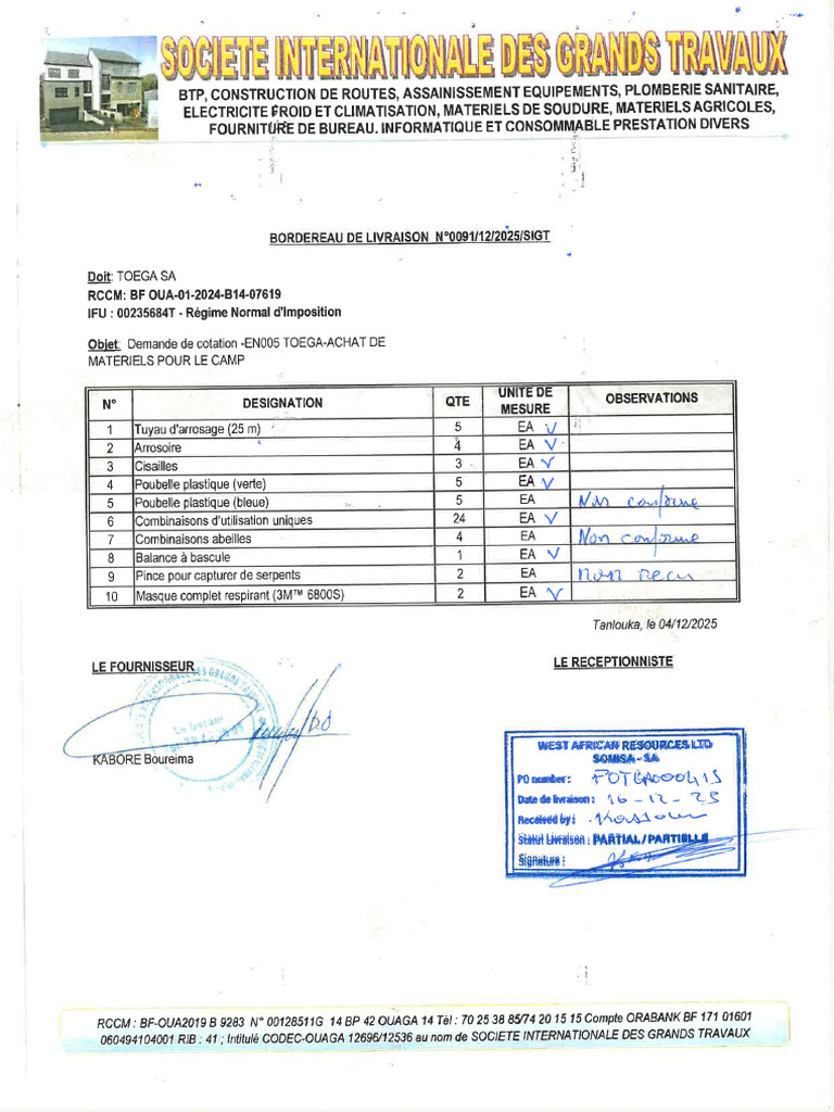 BL91 Tga000415 Sigt | PDF