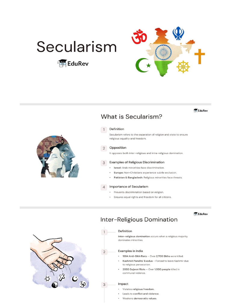 Secularism | PDF