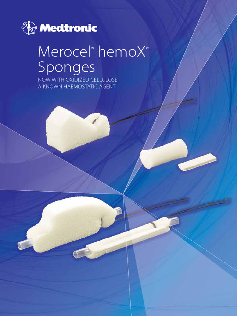 7 Merocel Hemox Medtronic | PDF