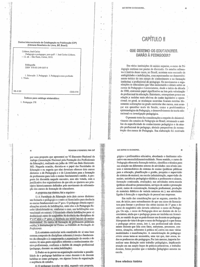 Texto 02 - O Que Os Educadores Darão Com A Pedagogia | PDF