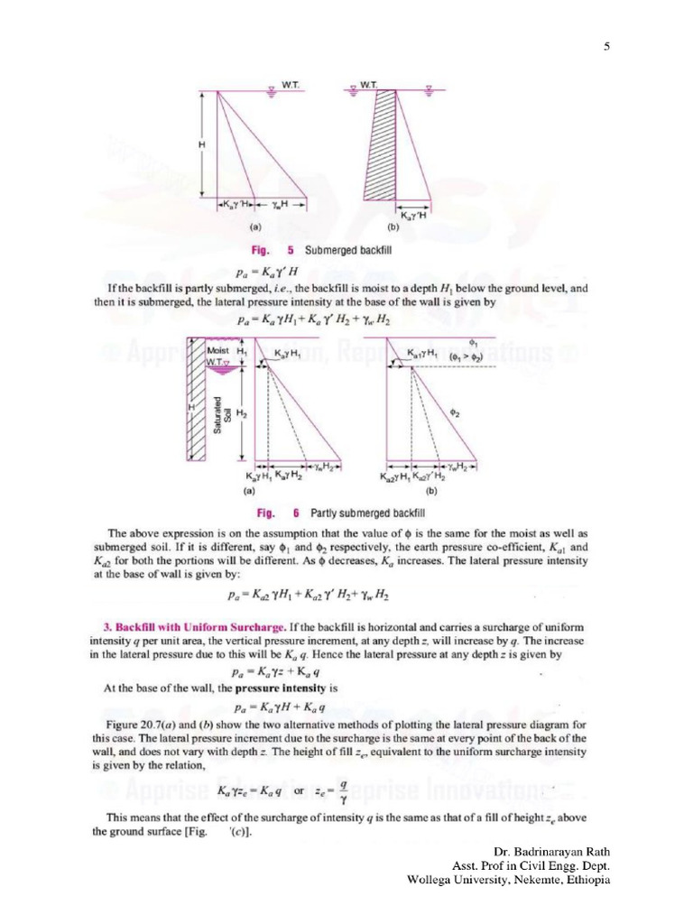 4. Earth Pressure and Bulkhead_NoCopy(1)_5 | PDF
