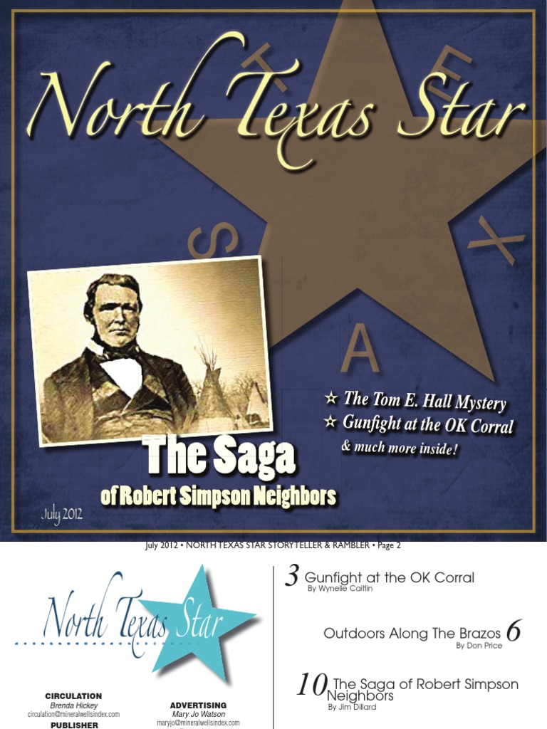 North Texas Star: of Robert Simpson Neighbors | PDF | Wyatt Earp | Violence
