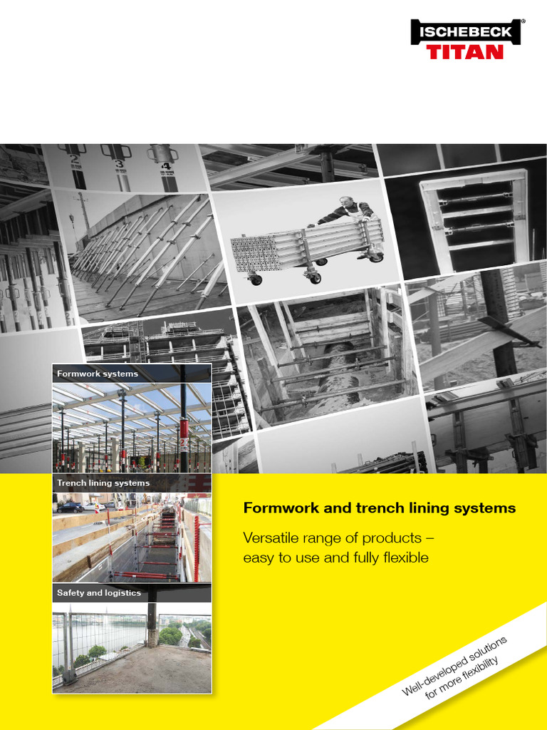 ISCHEBECK Formwork & Trench Systems | PDF | Precast Concrete | Beam ...