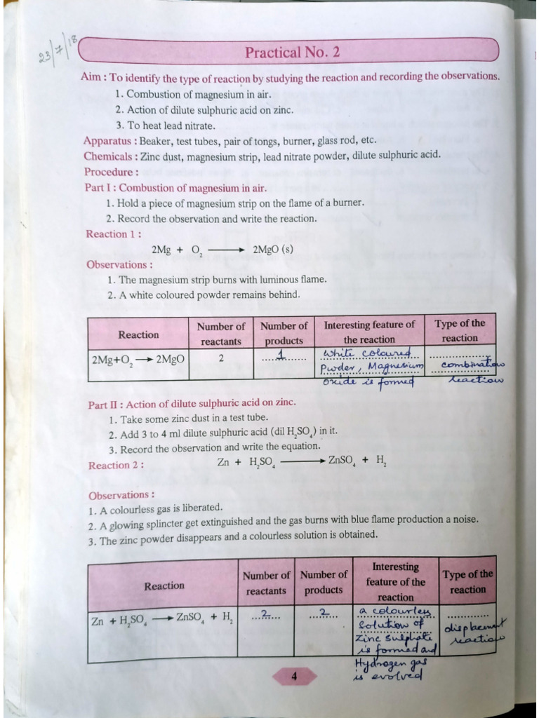 sci 1 journal std 10-1 | PDF