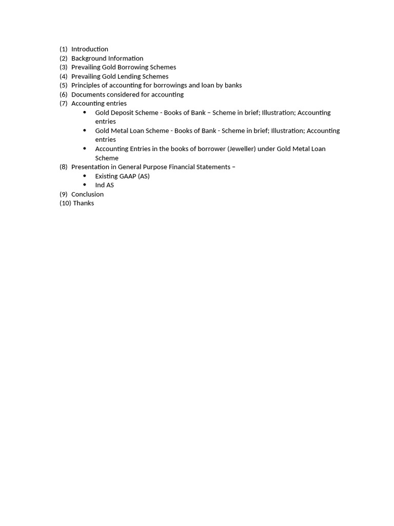 Guidance Note Structure | PDF