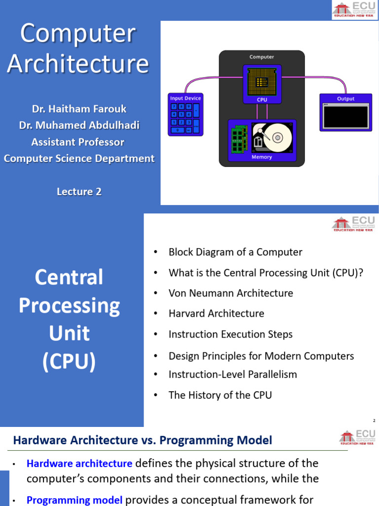 Understanding Computer Architecture Basics | PDF | Random Access Memory ...
