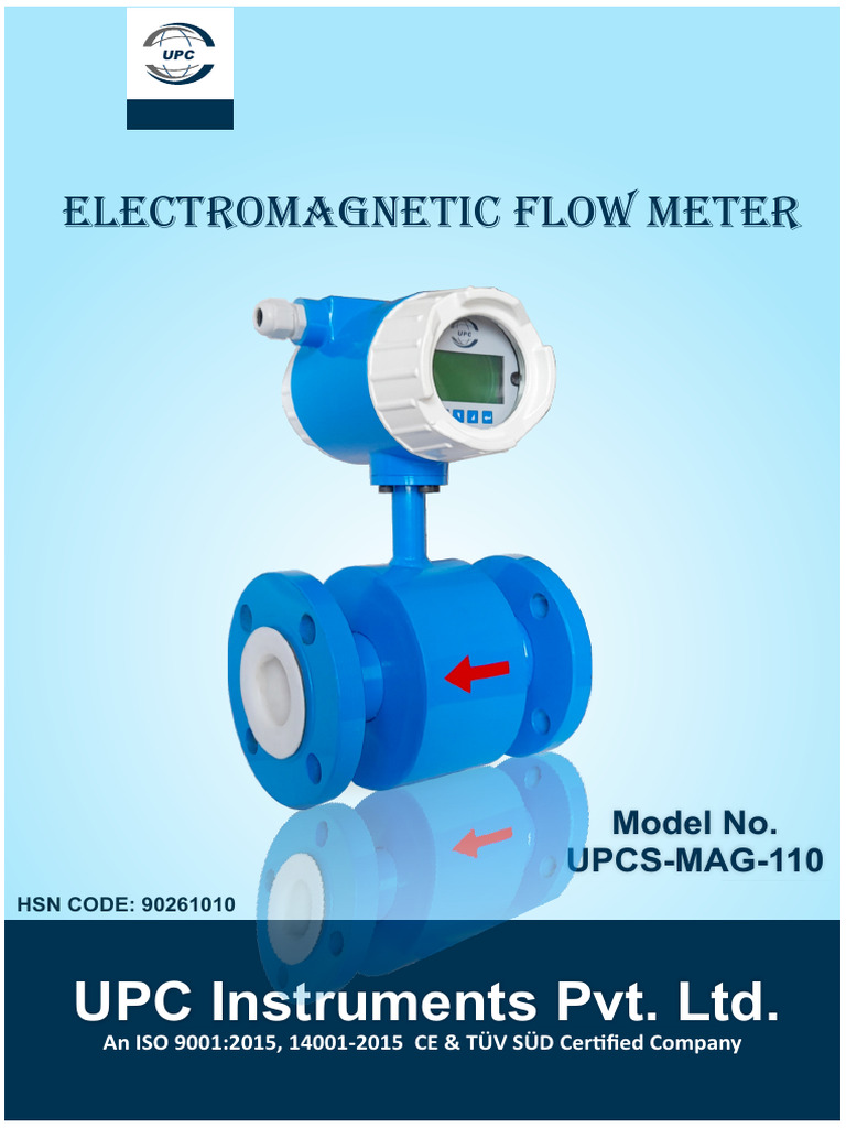 Electromagnetic Catalogue - Upc | PDF | Flow Measurement | Electricity