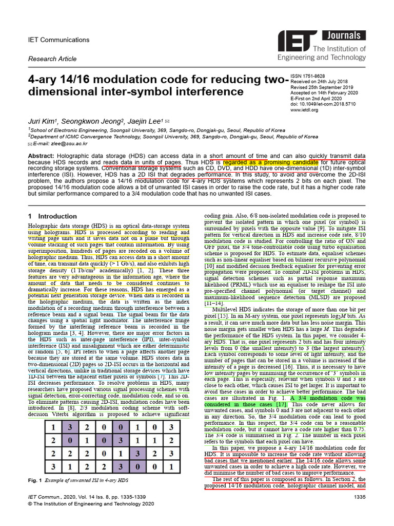 2020_4-Ary 1416 Modulation Code for Reducing Twodimensional Inter ...