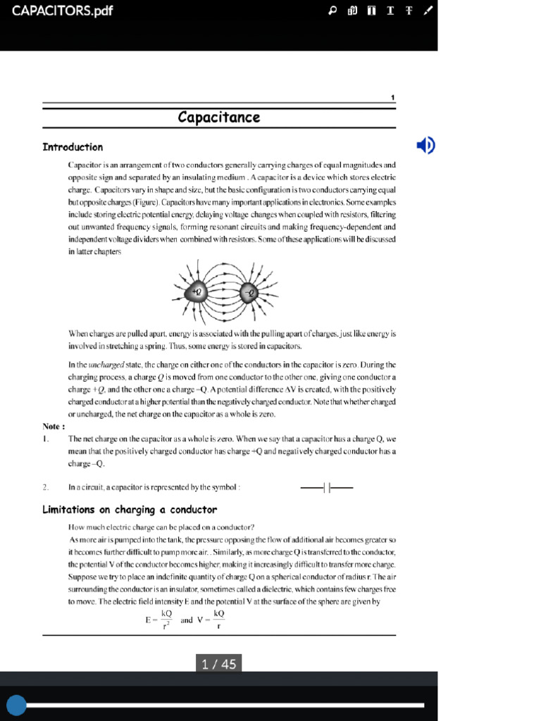 Chap16 - Capacitor | PDF
