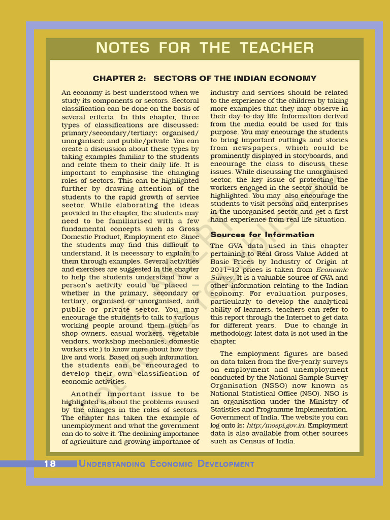 Understanding Indian Economic Sectors | PDF | Gross Domestic Product ...