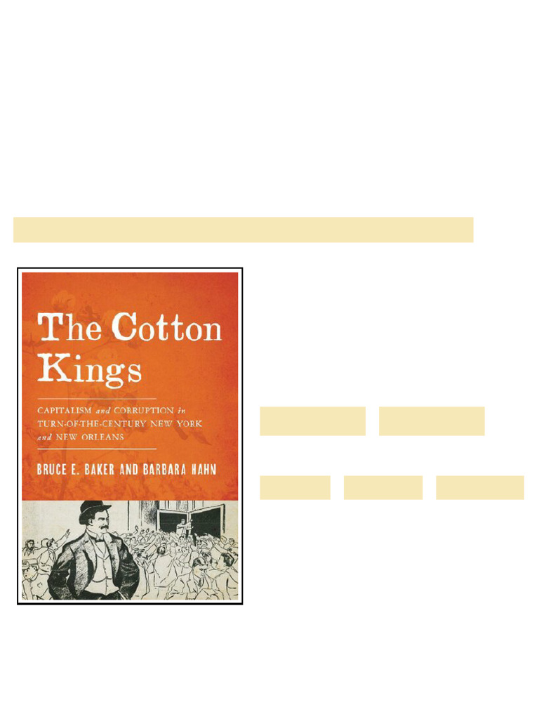 (Ebook) The Cotton Kings: Capitalism and Corruption in Turn-of-the ...