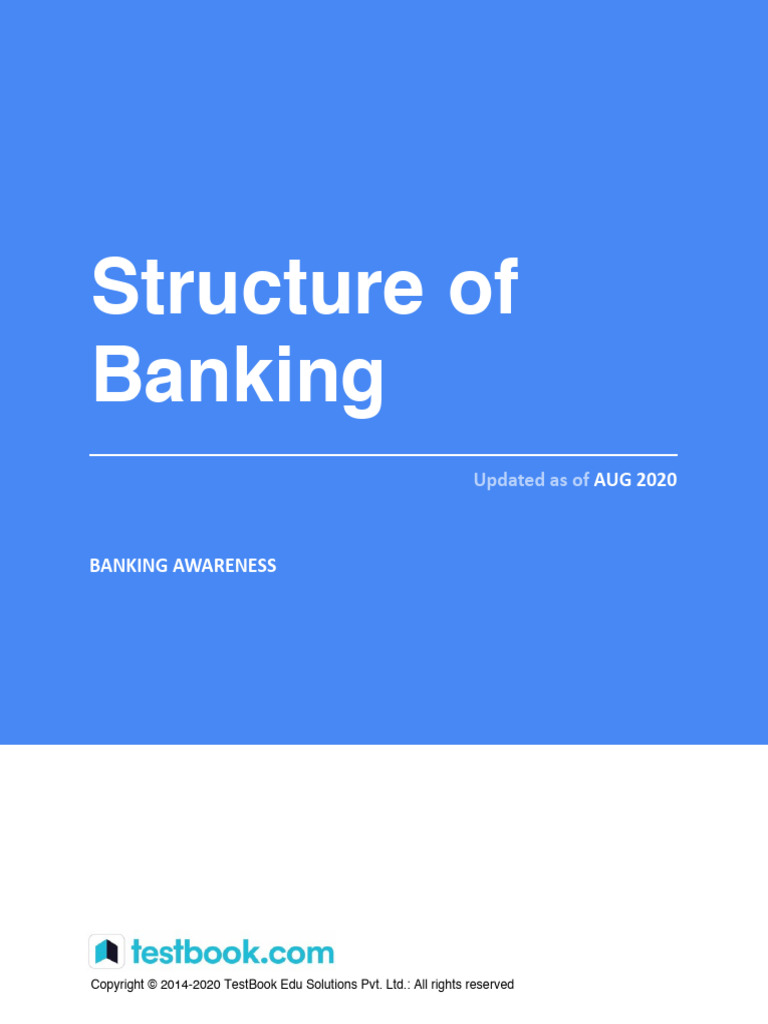 Structure of Banking - Study Notes | PDF | Banks | Cooperative