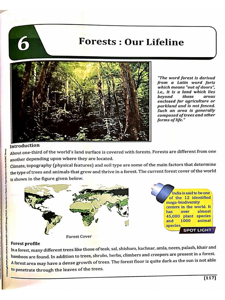 Forests, Our Lifeline | PDF