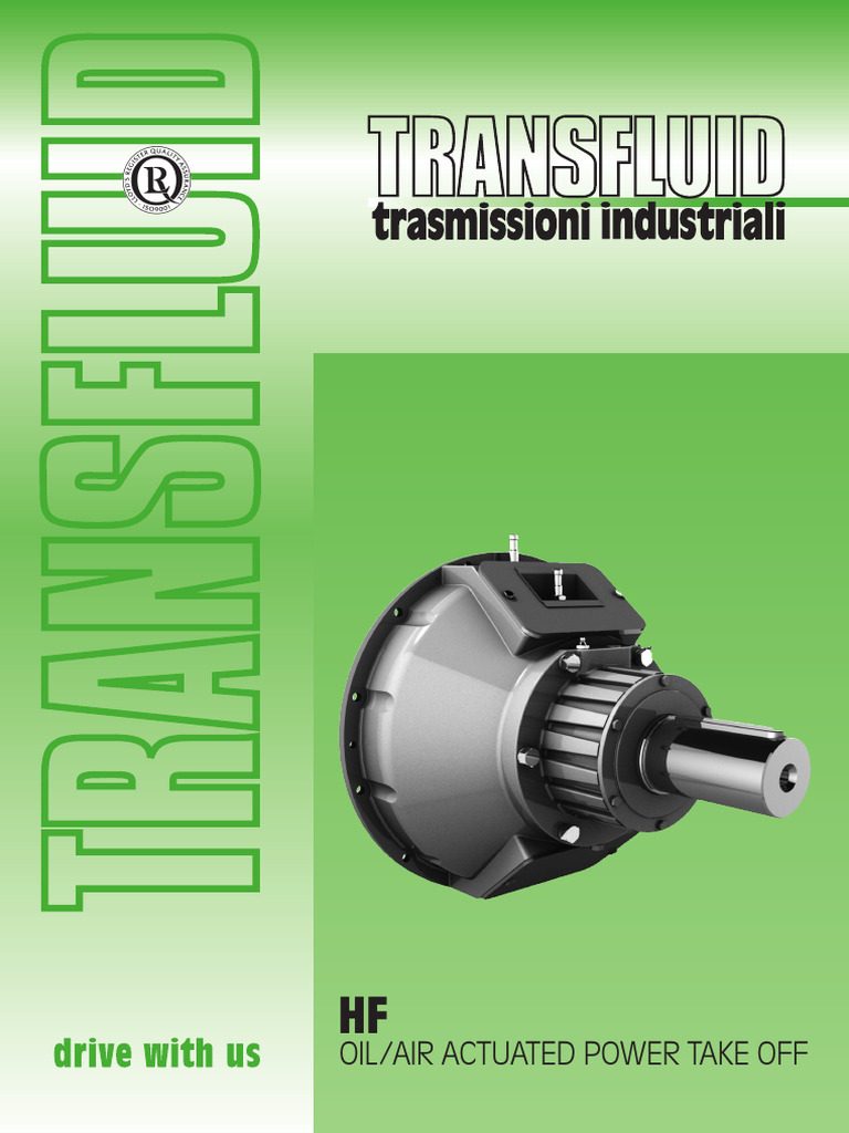 HF Oil/Air Actuated Power Take Off | PDF | Clutch | Engines